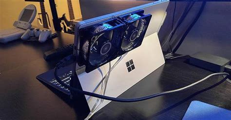 Surface Pro 4 External Cooling Rough Prototype Surface