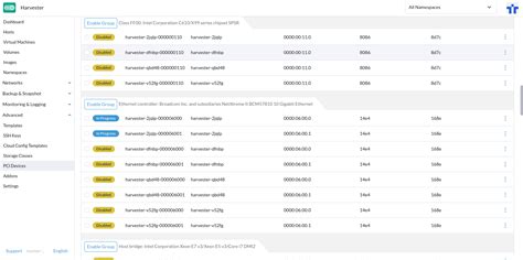 Bug When Enable Network Controller In Pci Devices Passthrough The
