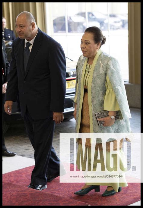 05 05 2023 London United Kingdom King Of Tonga Aho Eitu Unuaki Otonga Tuku Aho Tupou Vi And