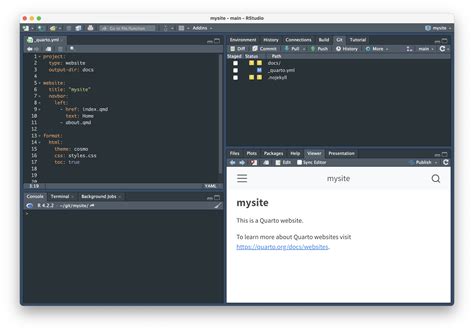 Eigen Website Maken Met Quarto