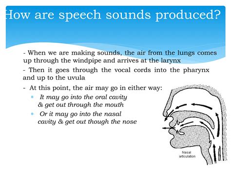 Classification Of Speech Soundspptx