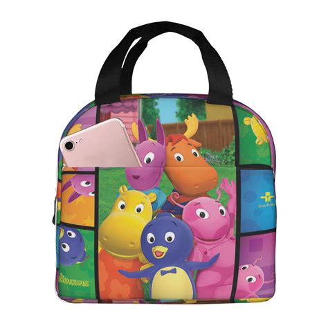 The Backyardigans Lunch Bag Portable Tote Bag Insulated Lunch Box