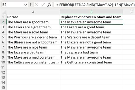 Excel：如何使用带有通配符的 Substitute 函数 Statorials