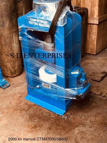 Analog 2000 Kn Manual Compression Testing Machine For Industrial At Rs