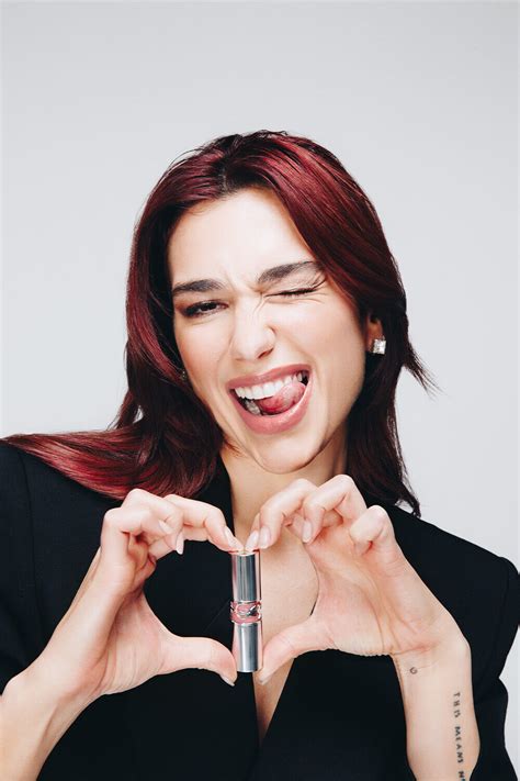 Dua Lipa X Ysl Loveshine Iconic Collaboration Ysl Beauty