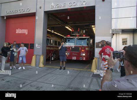 Nypd Fire Station 10 Near The Site Of The World Trade Center Has Become
