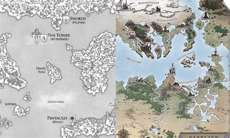 Draw Fantasy Map Illustration Book City Map Design Rpg Vector Dnd Map
