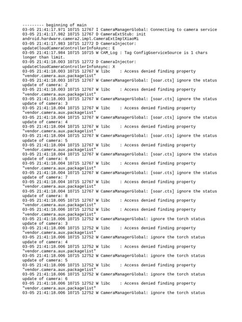 Log Cat 1709649677901 Pdf Computer Science System Software