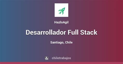 Desarrollador Full Stack Santiago Chiletrabajos