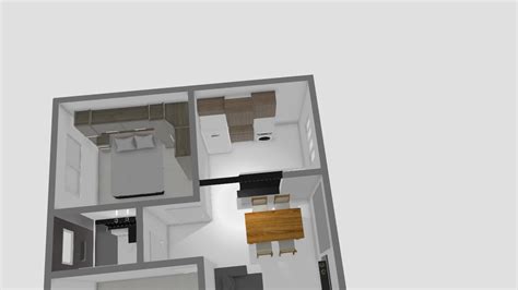 Mrv De Dayane Planta 3d Mooble