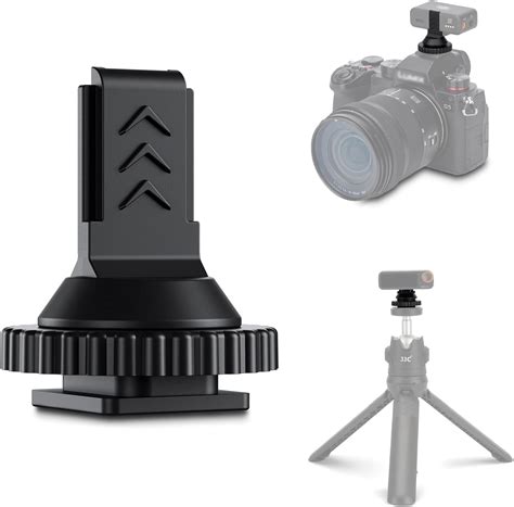 Jjc Cold Shoe Mount Adapter For Dji Mic 2 Fits Canon