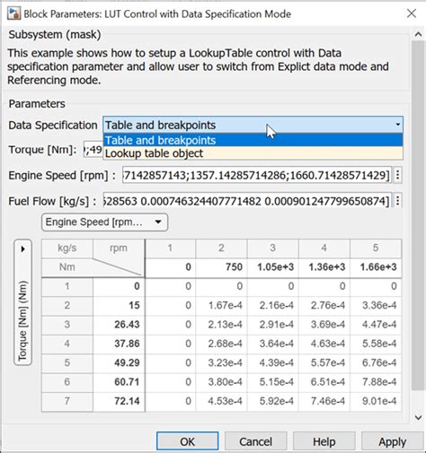Visualize And Plot N Dimensional Data Using Mask Lookup Table Control