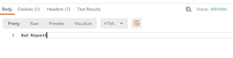 Mvc How To Send Custom 400 Error Message With Mvc