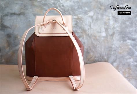Backpack Pattern Leather Bag Pattern