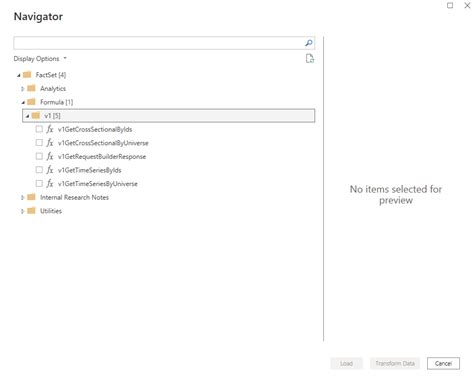 Power Query Factset Enterprise 連接器 Power Query Microsoft Learn