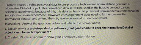 Solved I Need Prototype Design Uml Diagram Demonstrating Chegg