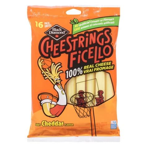 Cheestrings White Pizza Mozzarella Cheddar Flavour Stingable Cheese