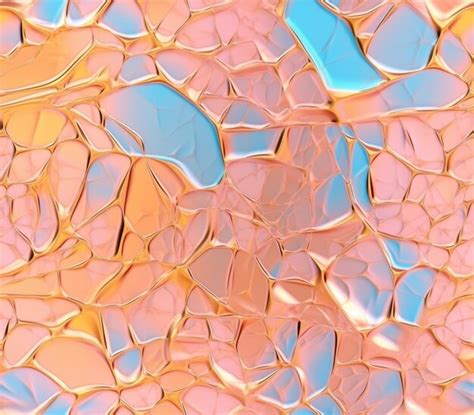 Premium Ai Image A Close Up Of A Colorful Background With A Lot Of Glass Generative Ai