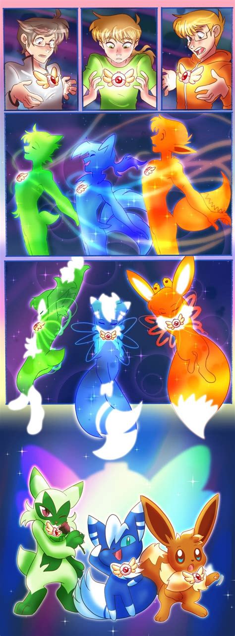 pmd magical transformation go by jak the jackrabbit humans to pokemon