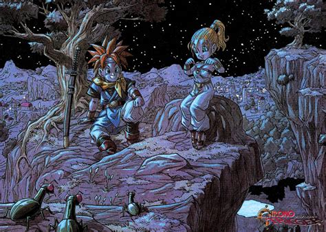 Official Chrono Trigger Crono And Marle By Gojira012 On Deviantart