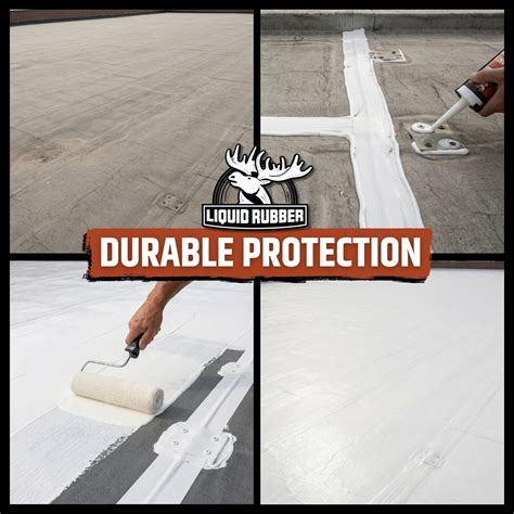 Silicone Roof Coating Durable Waterproof Protection Liquid Rubber