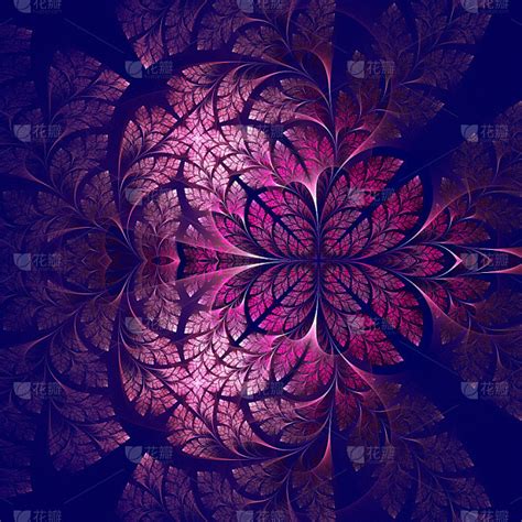 令人难以置信的分形图案。收集——树叶。