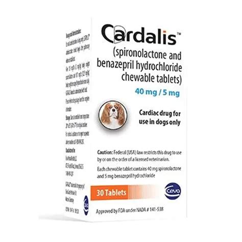 Cardalis Chewable Tablets · Wholesome Pet Diet