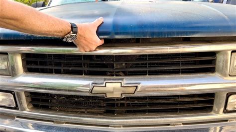 How To Open Chevy Truck Hood With Broken Cable at Alex Mckean blog