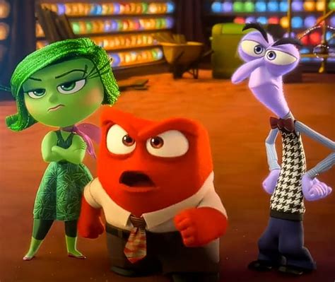 The Trio Movie Inside Out Inside Out Characters Disney Inside Out