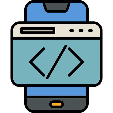 Coding Generic Outline Color Icon