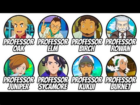 Who Is The Oldest Professor In Pokémon Games Learning Society