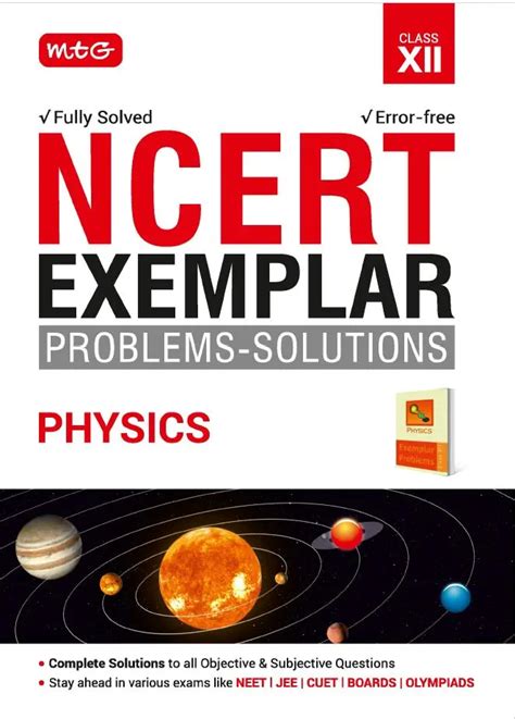 Mtg Ncert Exemplar Problem Solutions Physics Class 12 Complete
