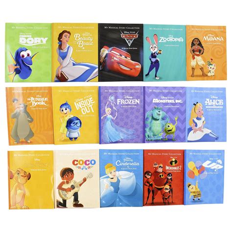 Disney Pixar My Magical Story 15 Books Collection Ages 5 7 Paperba