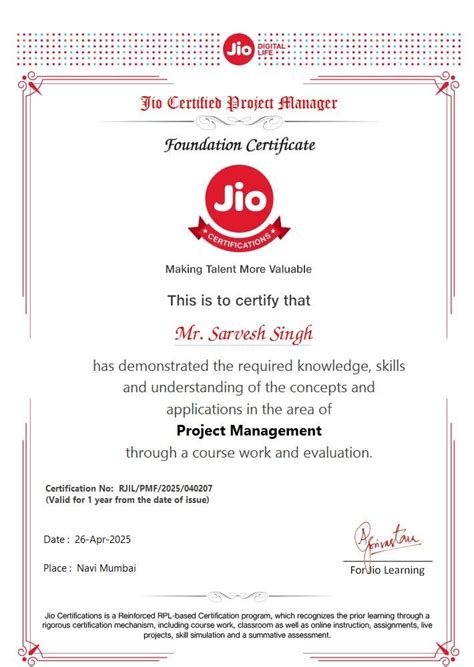 Projectmanagement Certification Professionaldevelopment