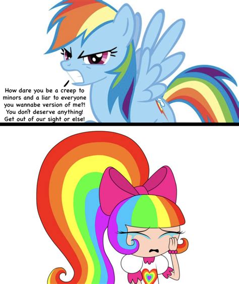 Rainbow Dash Hates Rainbow Kitty 101 Stolen By Summerleighw On Deviantart