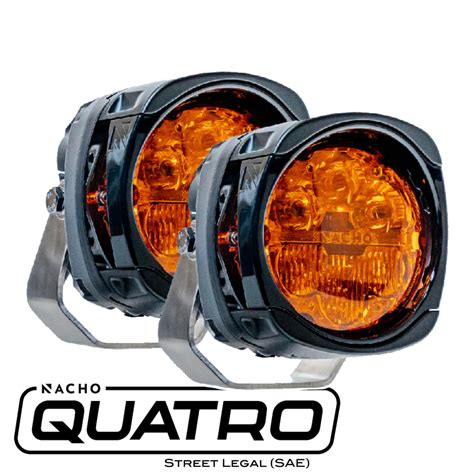 Nacho Quatro Sae Spot Combo With Amber Lens