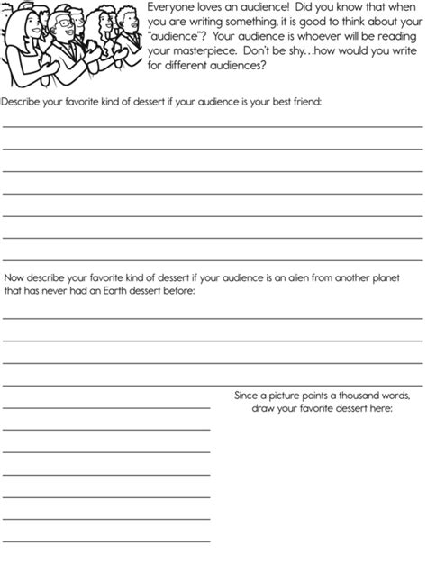 Writing For Your Audience A Descriptive Writing Exercise Workbook
