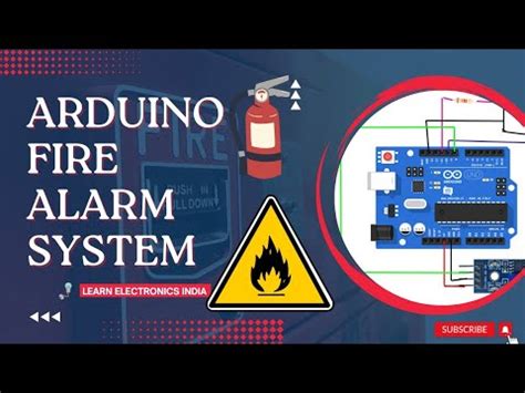 Fire Alarm System Project Prototype Using TinkerCAD Arduino Fire Alarm Project Arduino