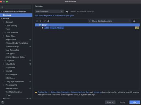 Mac解决idea中 ，自动补全快捷键⌥回车不能使用idea Shortcuts Macos 失效 Csdn博客
