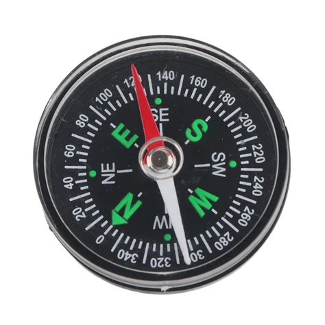 Mini Compass Small Button Plastic Survival Compass Pocket Compass For Camping Hiking Boating