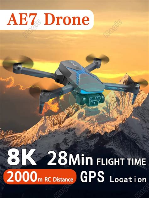 Ae7 Drone 8k Hd Camera 5g Wifi Brushless Aerial Photography Aircraft 360 Obstacle Avoidance