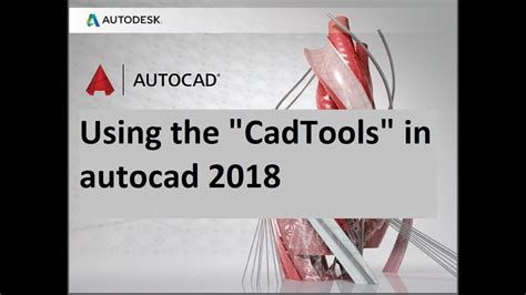 Using The CadTools In Autocad YouTube
