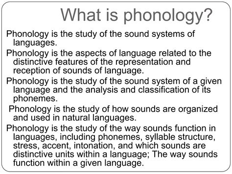 Phonology Introduction Pptx
