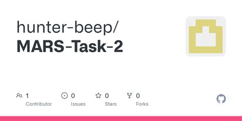 Github Hunter Beepmars Task 2