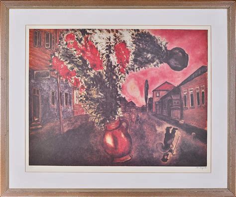 מארק שאגאל עיירה יהודית שולי ארט גלריה לאמנות בחיפה