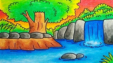 How To Draw Nature And Climate