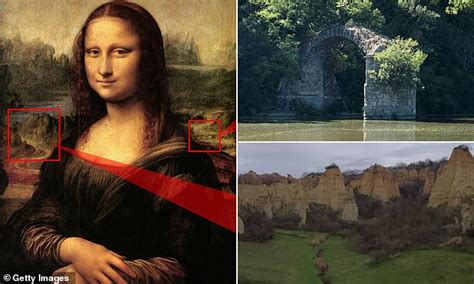 Stone Bridge In Background Of Mona Lisa Is Uncovered As A Tuscany