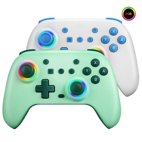 Jual Rgb Wireless Bluetooth Controller For Nintendo Switch Oled Lite Pc Android Gamepad Pc