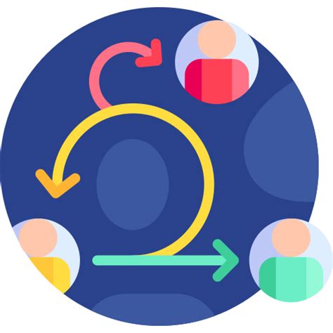 Agile Team Detailed Flat Circular Flat Icon