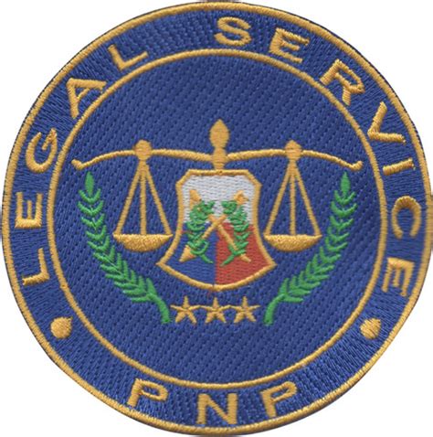 Pnp Legal Service Patch Sbhz Enterprises